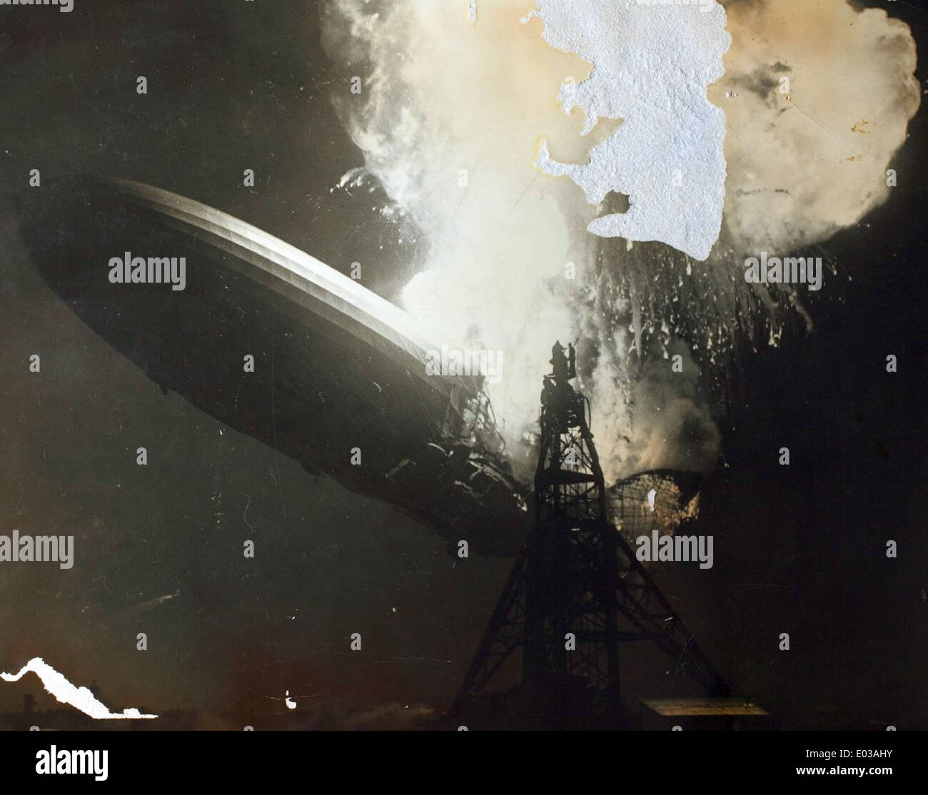 The Zeppelin Hindenburg was a German passenger airship that tragically ...