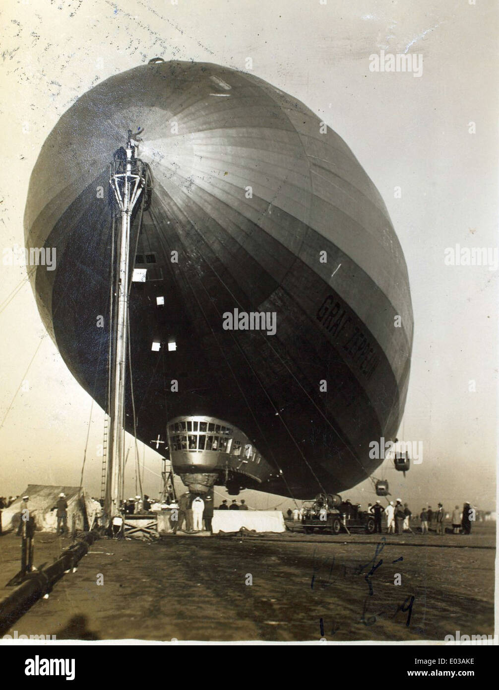 The Zeppelin LZ 127, known as the Graf Zeppelin, was a German-built ...