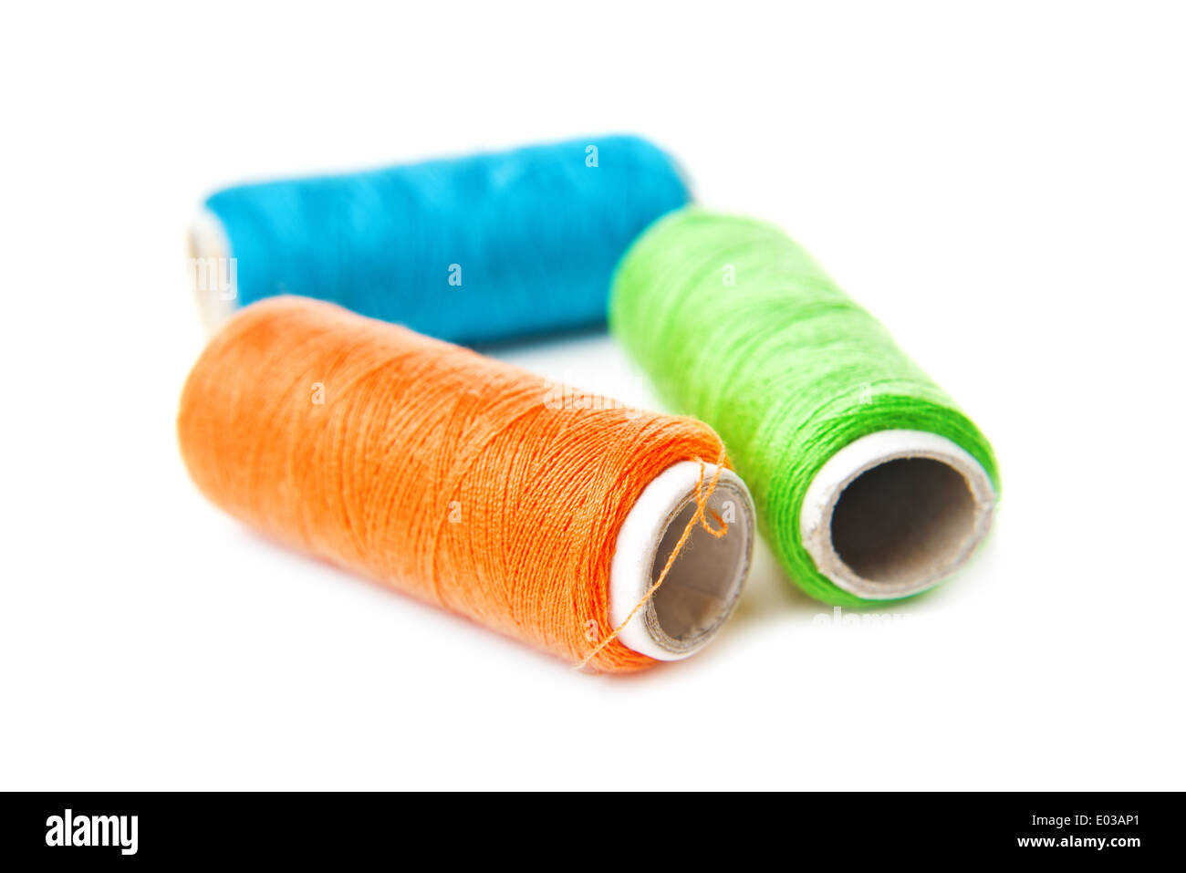 Sewing thread. Rolls of cotton used for sewing Stock Photo - Alamy