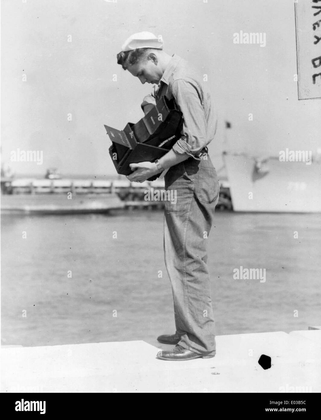 Robert Pavey was a Navy photographer during the late 1940s. His work ...