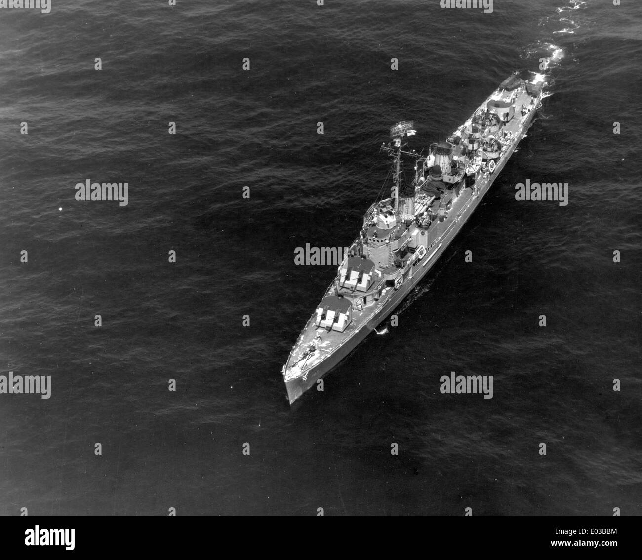 The USS John R. Pierce, DD-753, was a Gearing-class destroyer ...