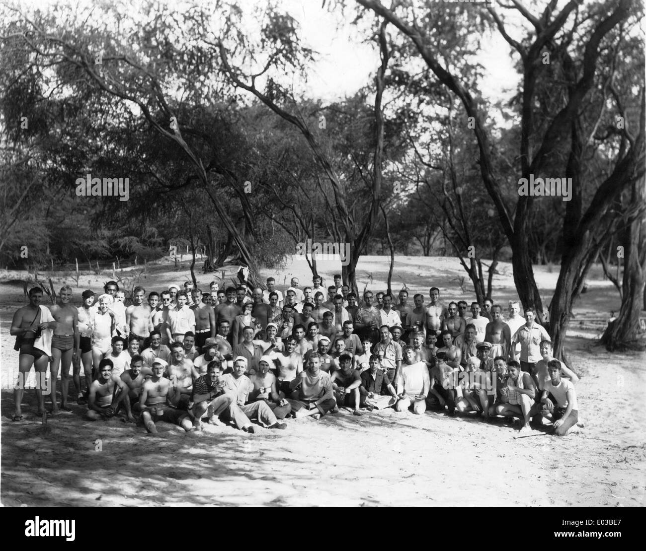 This image features a group of aviation pioneers and key figures in ...