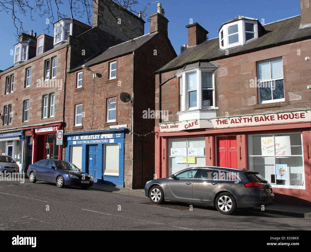 Alyth street scene hi-res stock photography and images - Alamy