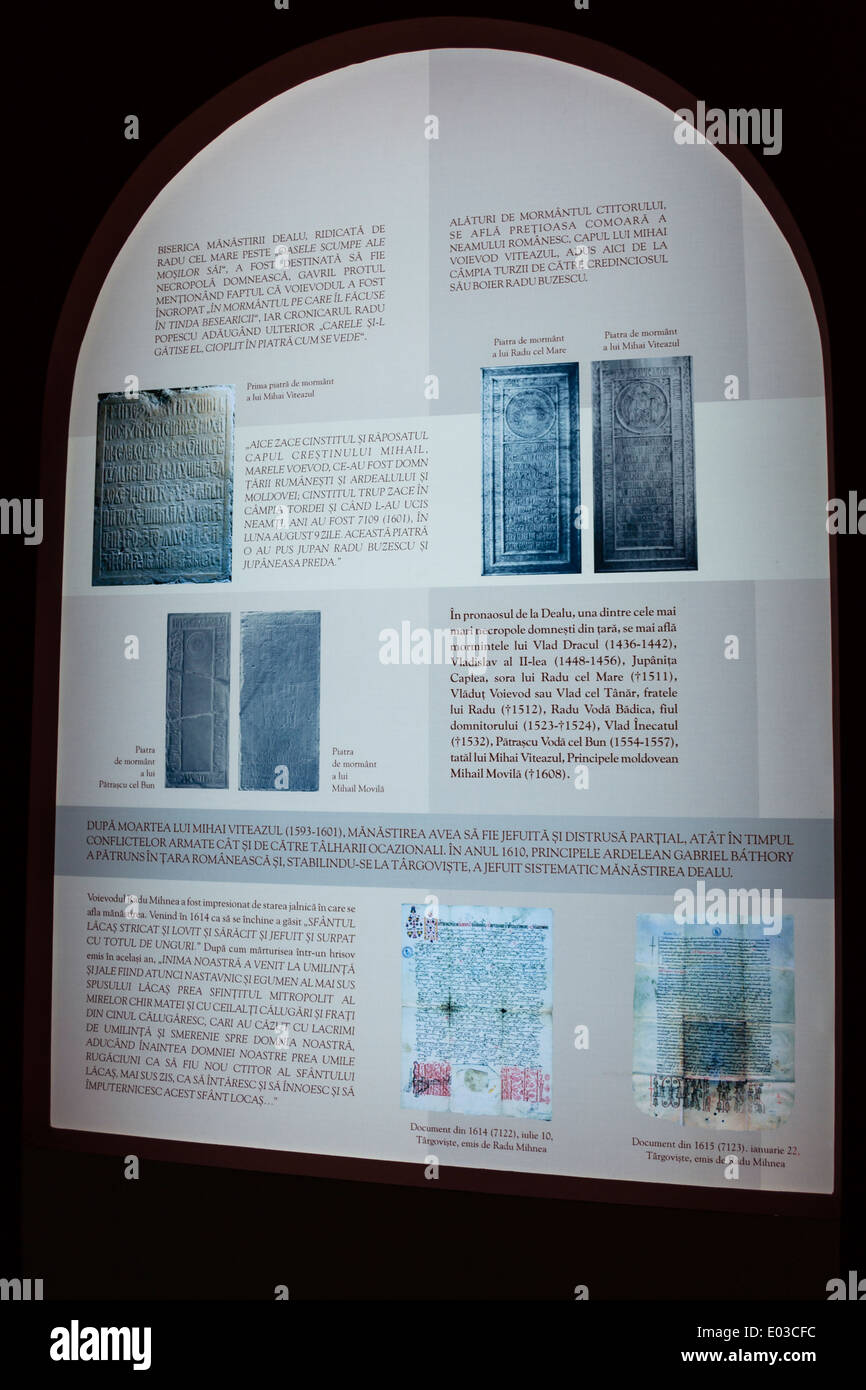 Dealu monastery hi-res stock photography and images - Alamy