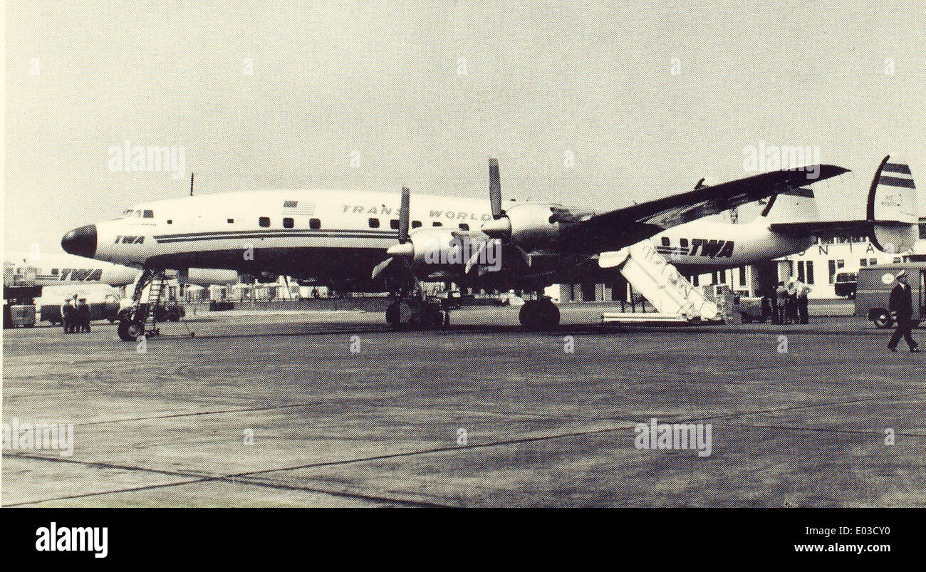The Lockheed 1649A Starliner was a long-range airliner developed by ...