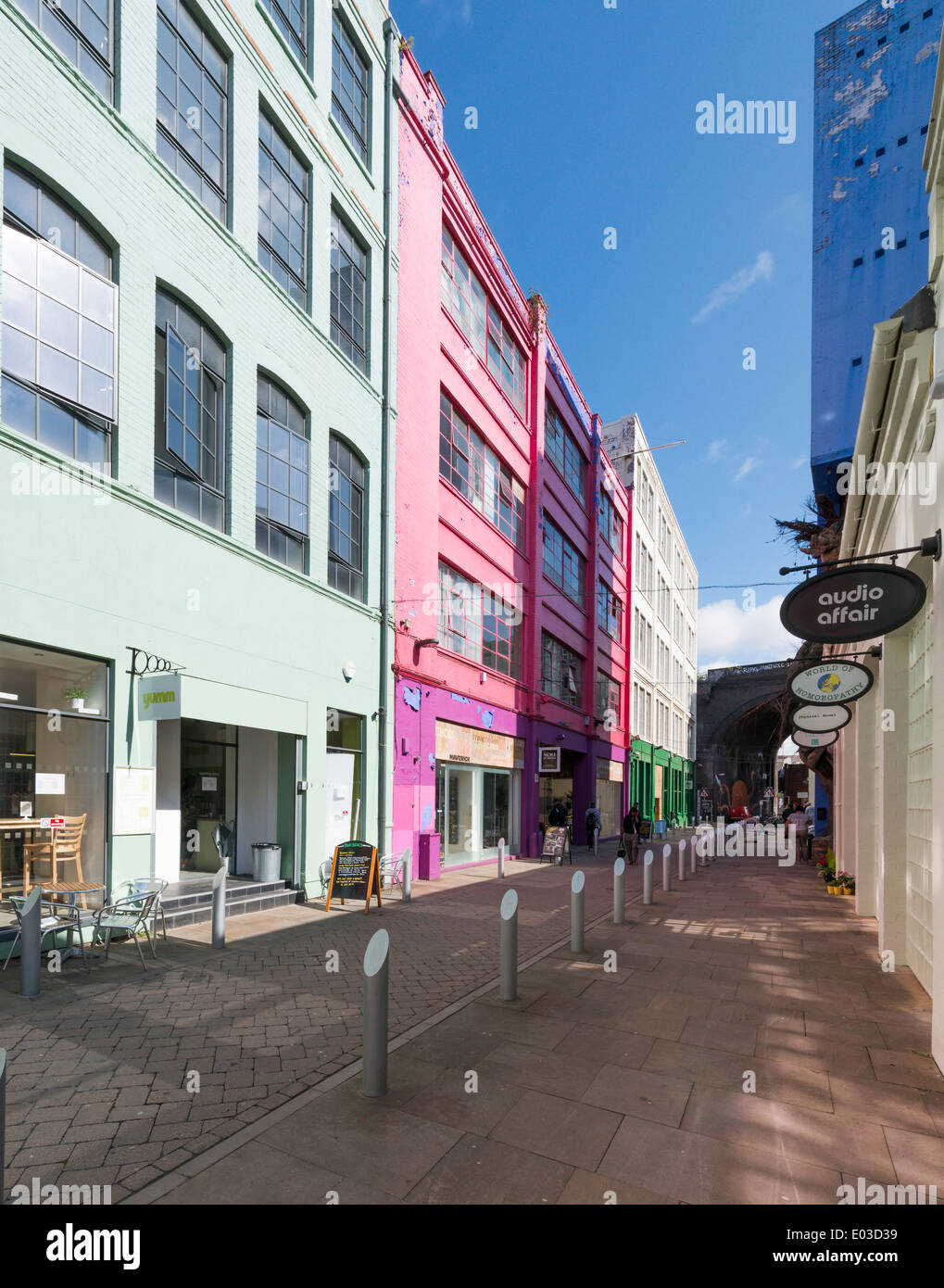 The Custard Factory, Digbeth, Birmingham Stock Photo - Alamy