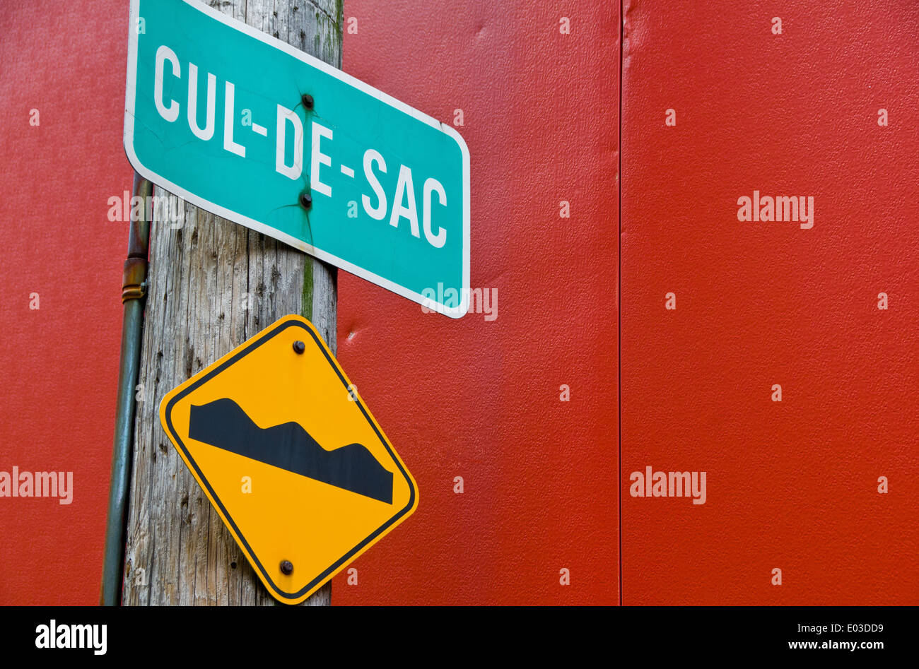 Dead End - in french Stock Photo - Alamy