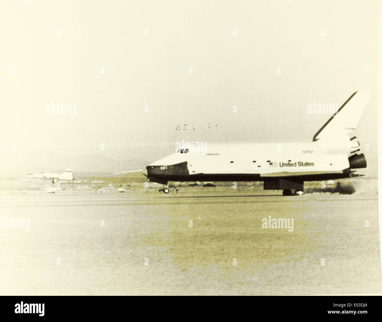 This glossy photo showcases the Space Shuttle Program, which ran from ...