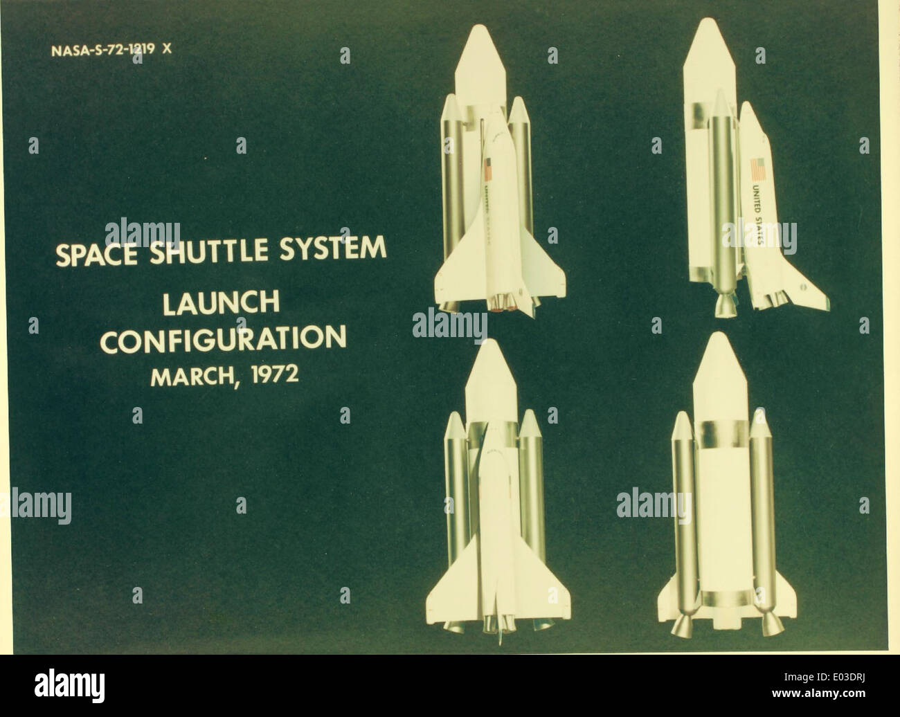 This glossy photo captures the U.S. Space Shuttle program, which ...