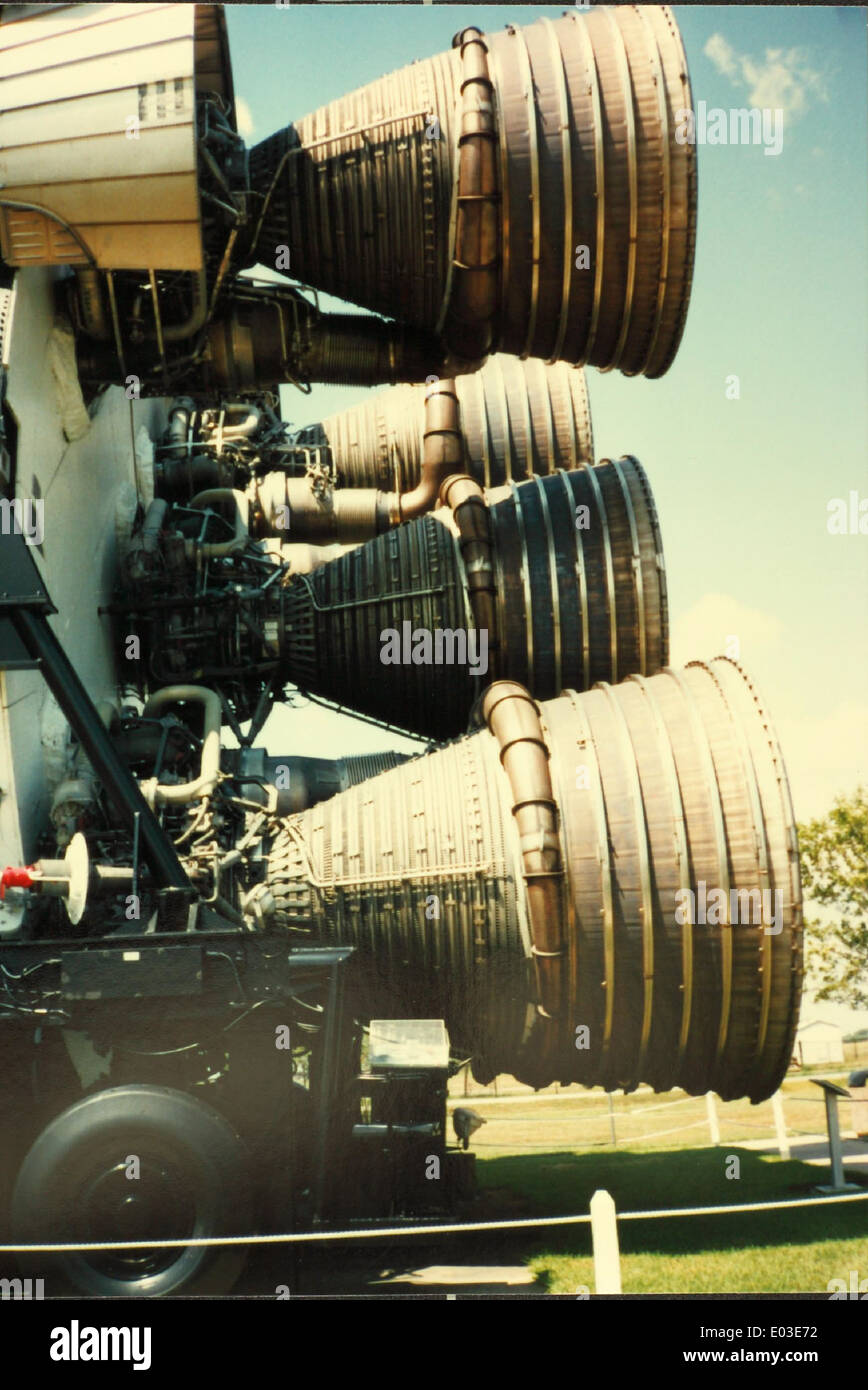 This glossy photo of the Saturn V rocket showcases the iconic launch vehicle used during the ...