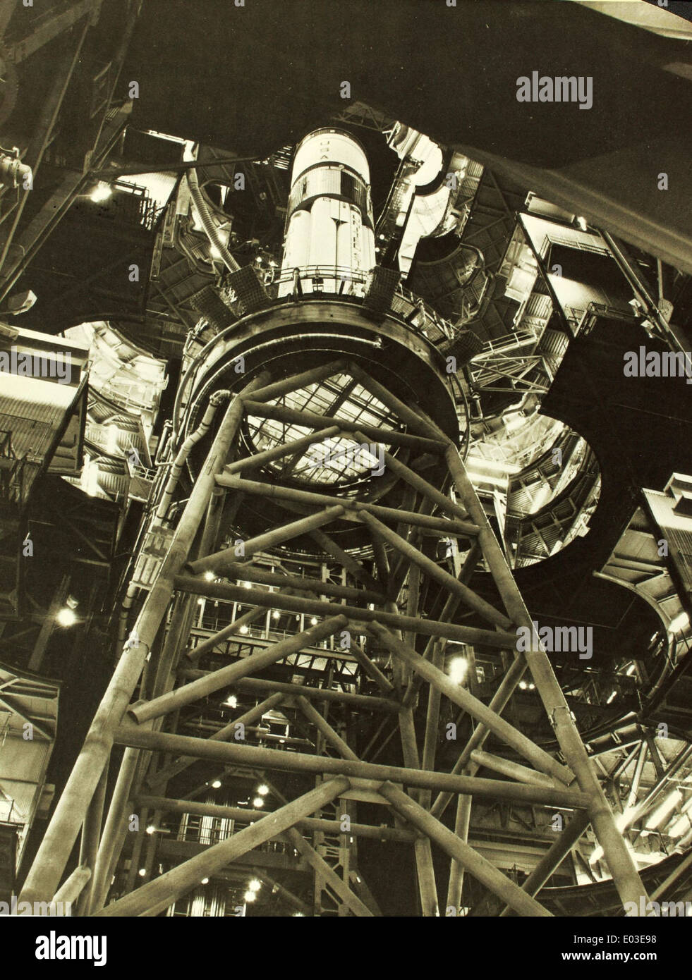 The Saturn 1B rocket was used for launching the Skylab space station ...