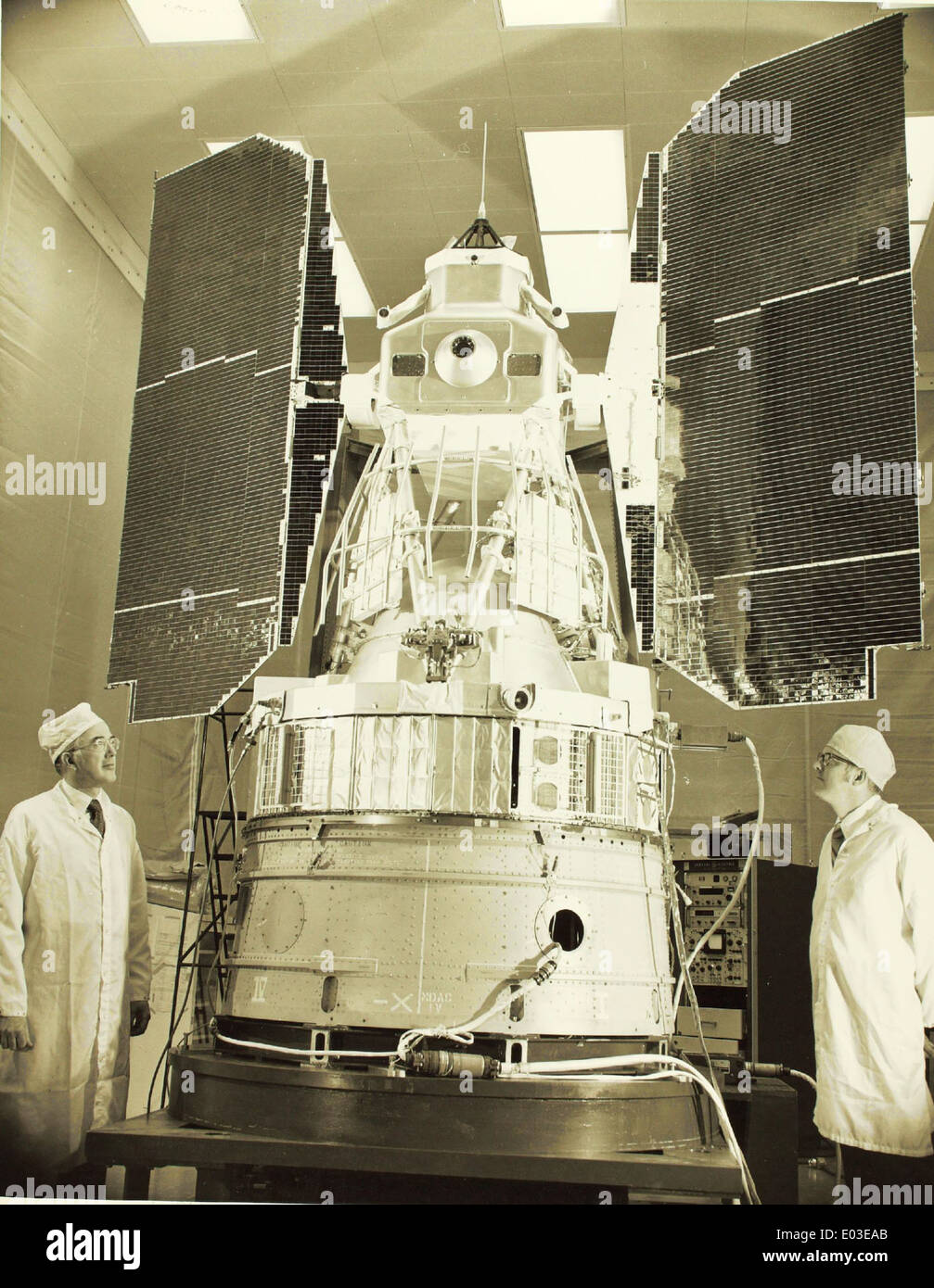 This glossy photo of the Earth Resources Technology Satellite-A (ERTS-A ...