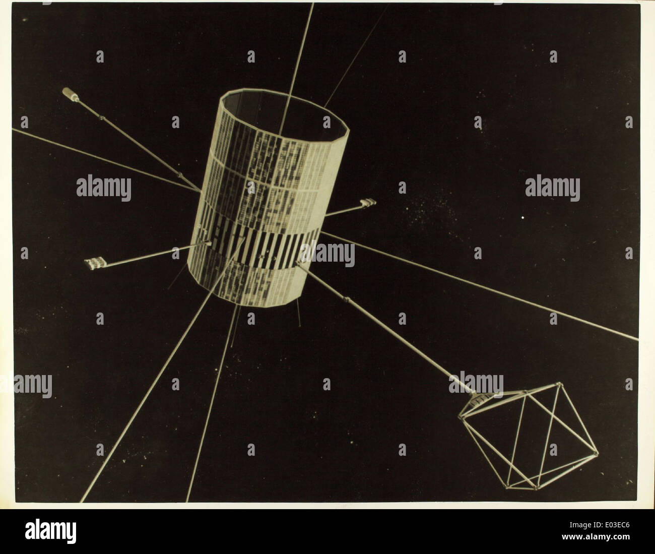 The IMP-1 was an early space capsule prototype developed by NASA. This ...