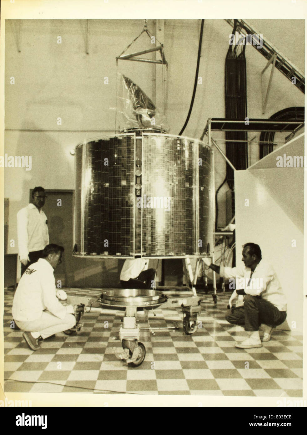 The Intelsat 3 satellite, launched in the 1960s, was part of NASA’s ...
