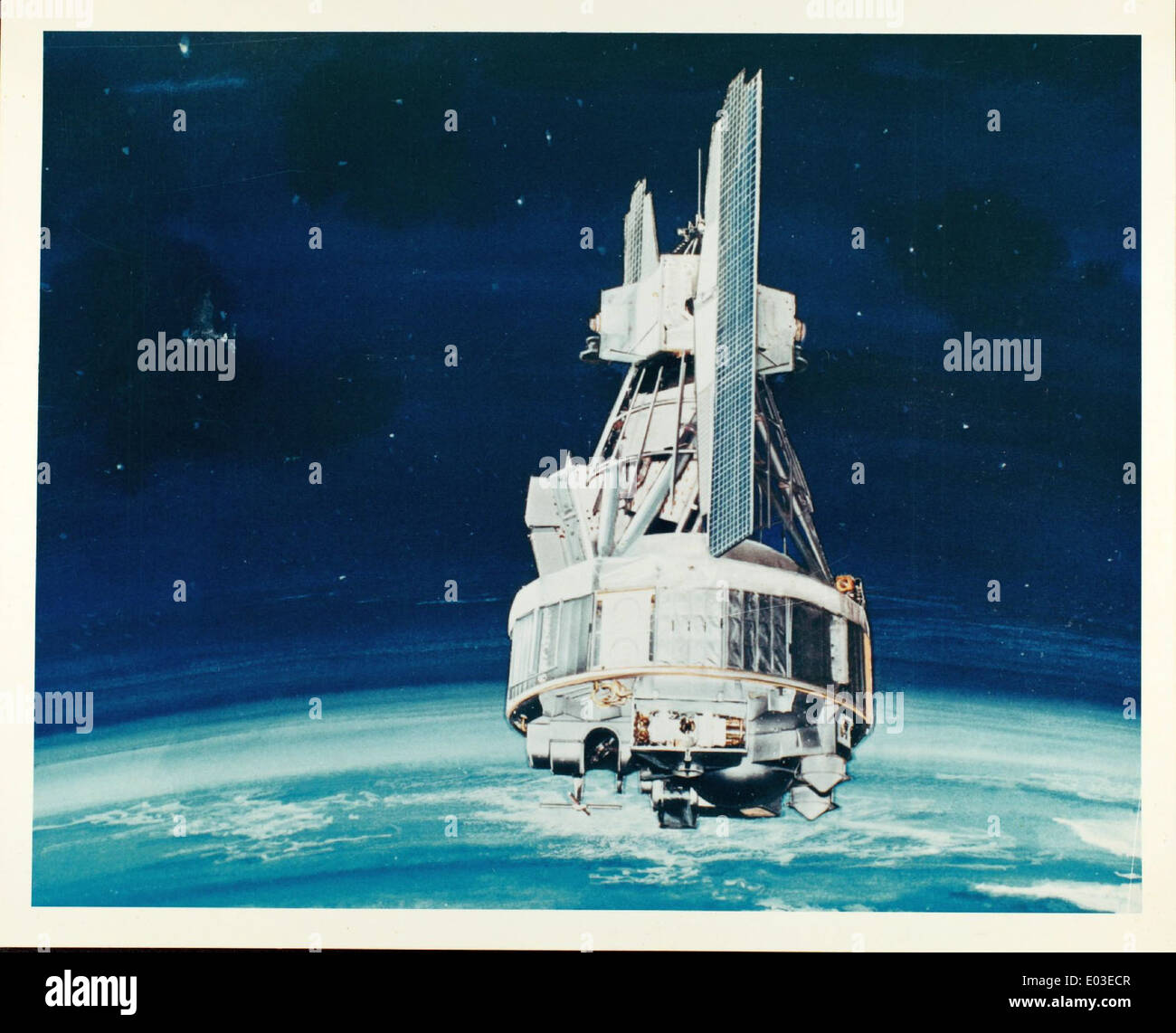 This glossy photo of the Nimbus 3 satellite captures a moment from its ...