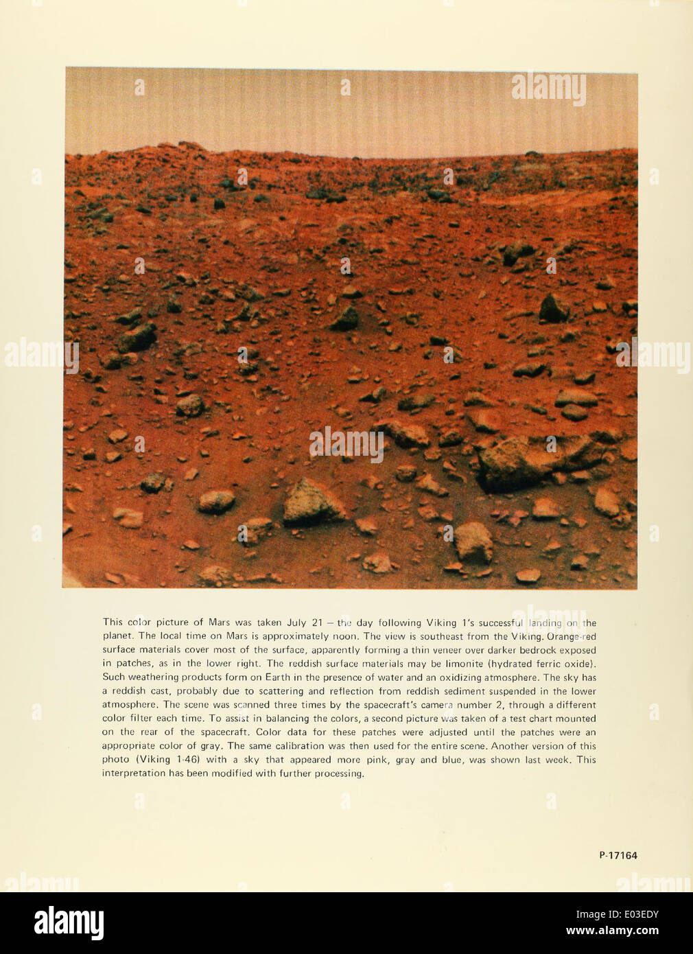 The Viking Lander, a NASA spacecraft, successfully landed on Mars in ...
