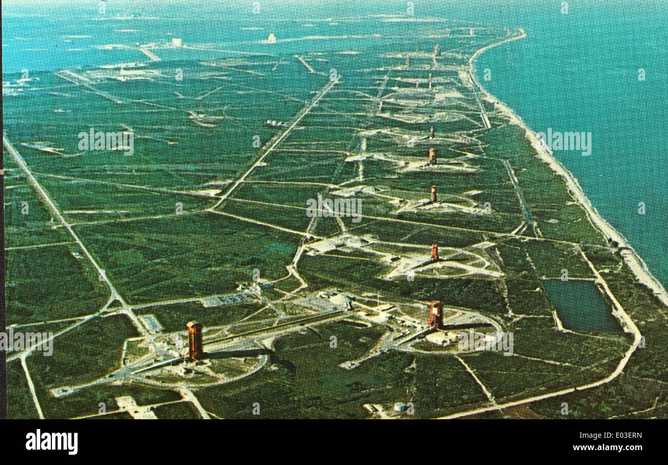 A glossy photo of the Kennedy Space Center (JFK Space Center) captures ...