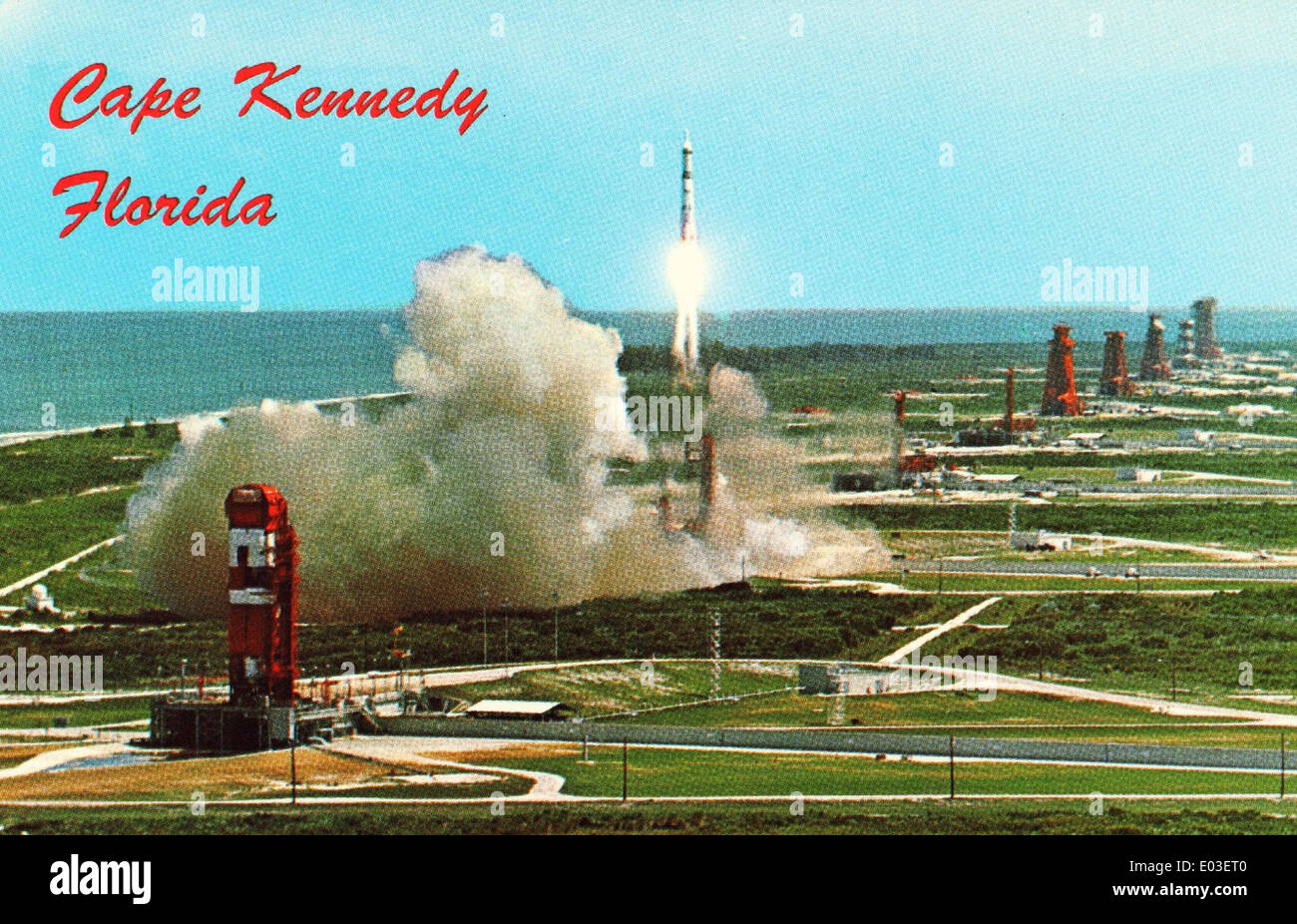 This glossy photo from the JFK Space Center showcases the iconic NASA ...