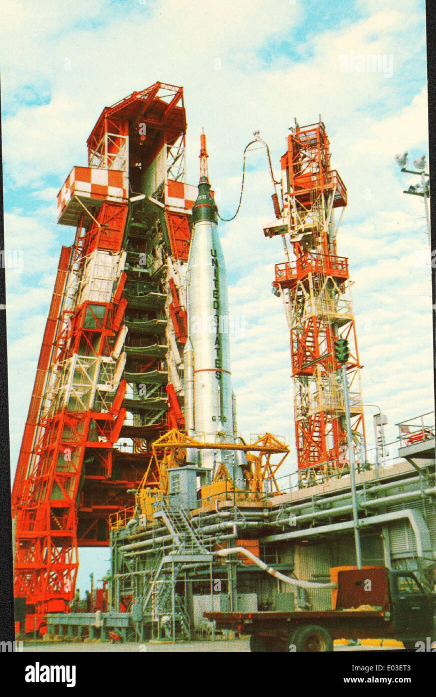 A glossy photo of the Kennedy Space Center (JFK Space Center ...