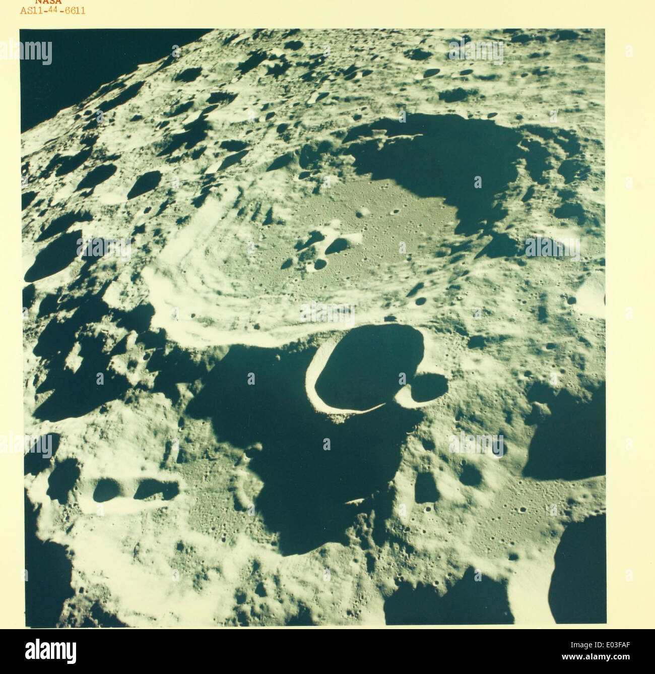 This glossy photo of the Moon from NASA highlights the lunar surface ...