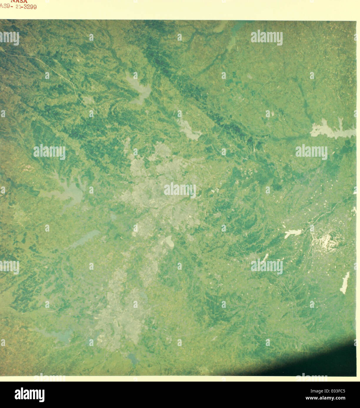 This glossy photo taken by NASA shows Earth from space, providing a ...