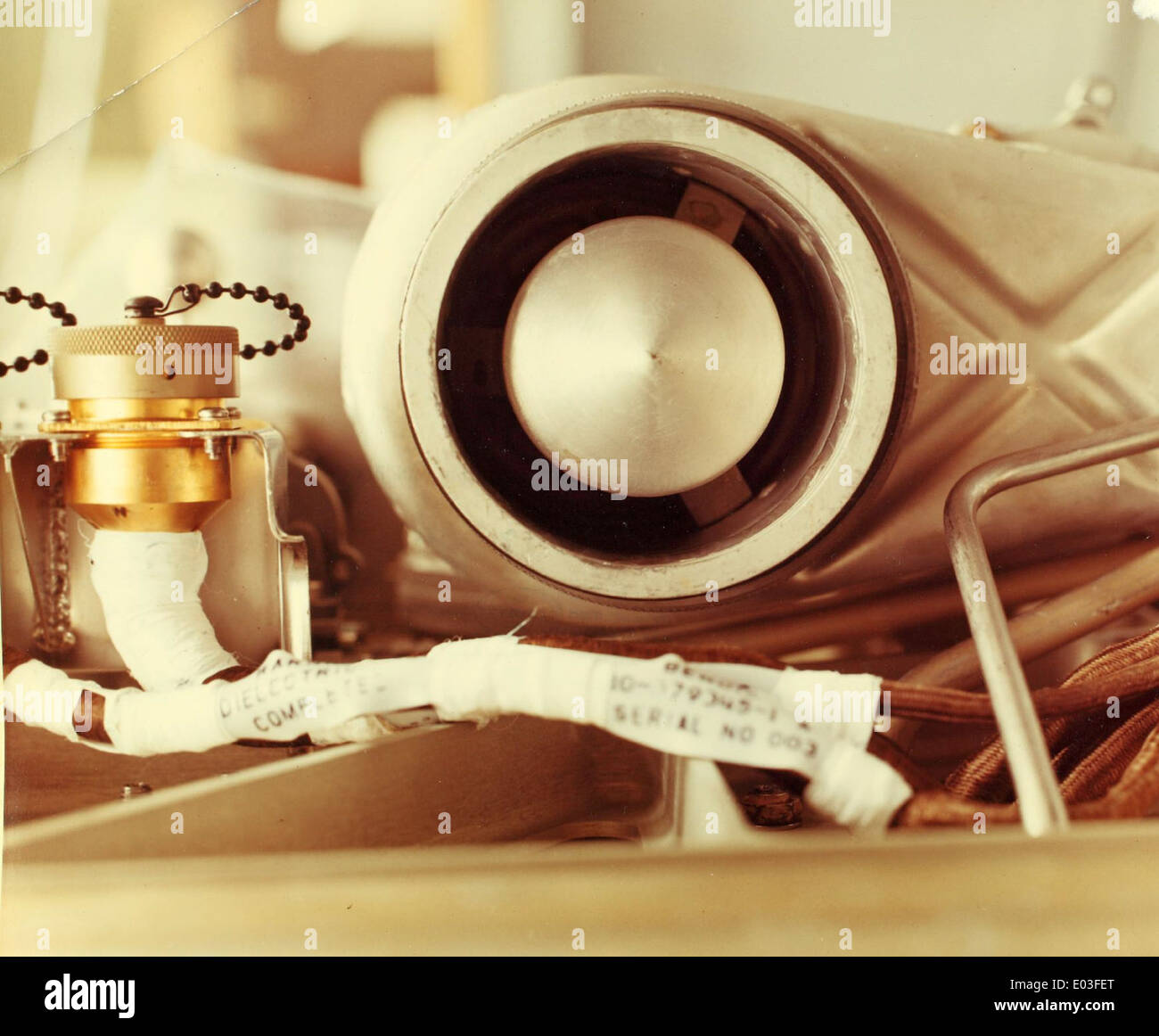 This glossy photograph from Garrett Corporation features an ...