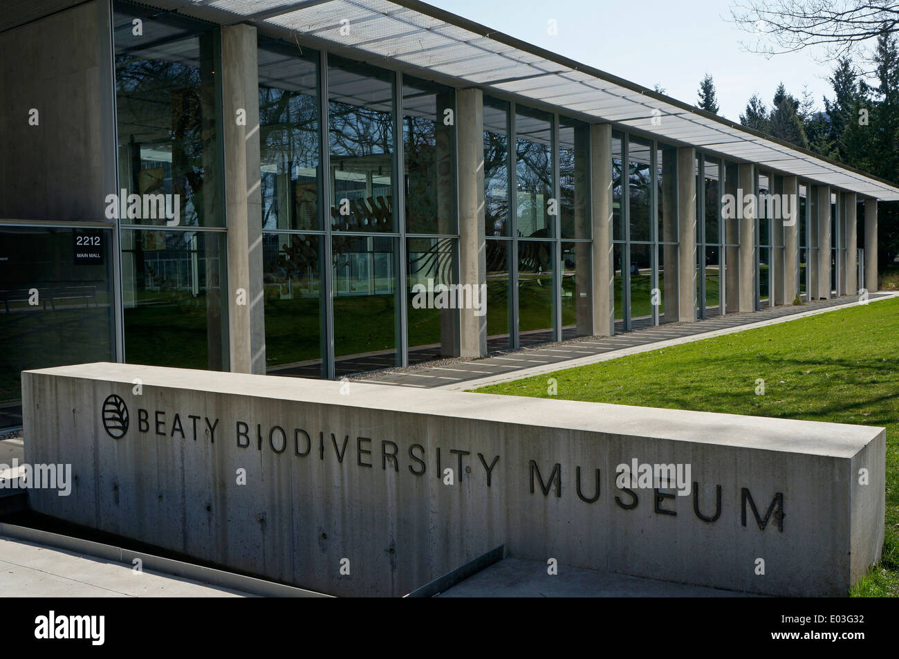 The Beaty Biodiversity Museum building, University of British Columbia ...