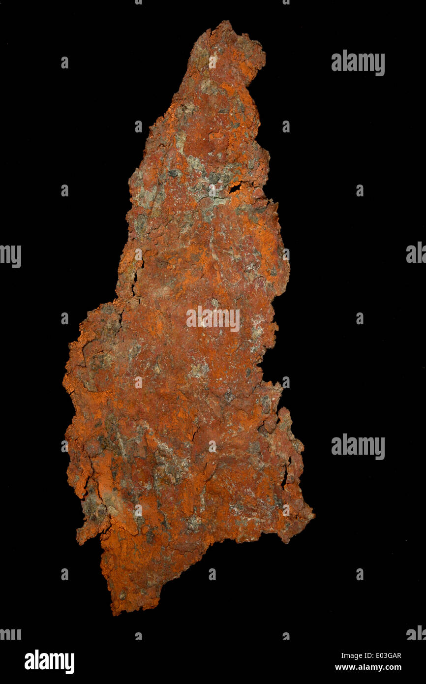 Native copper, Ray Mine, Arizona, USA Stock Photo - Alamy