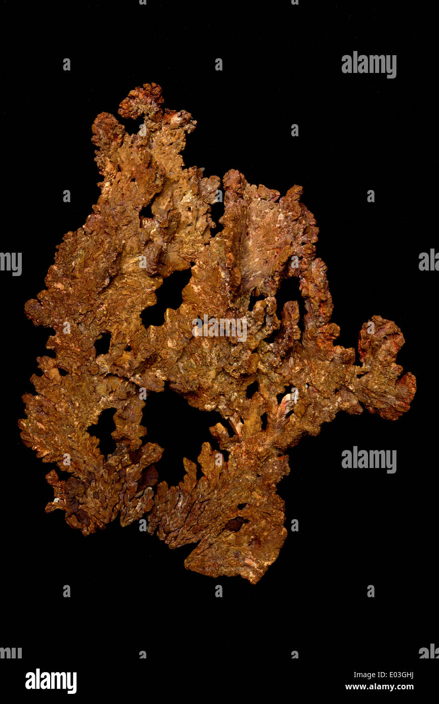 Native copper crystals hi-res stock photography and images - Alamy