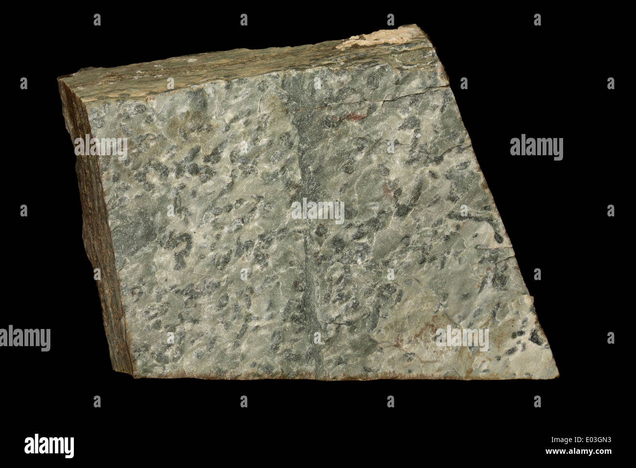 Schistose phylitte, Mesquite canyon. El Paso range, Kern county ...