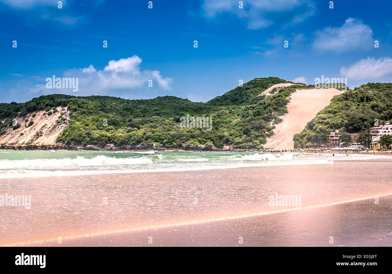 Ponta Negra dunes beach in Natal city, Brazil Stock Photo - Alamy