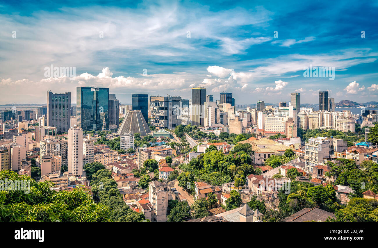 Financial Downtown of Rio de Janeiro, Brazil Stock Photo - Alamy