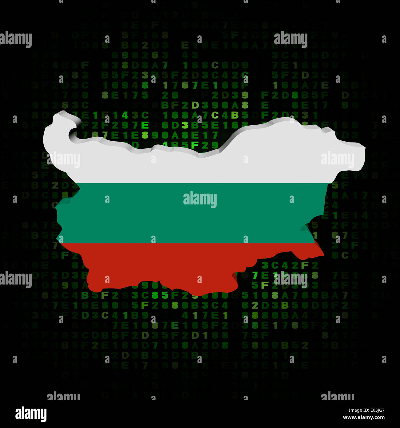 Bulgaria map country hi-res stock photography and images - Alamy