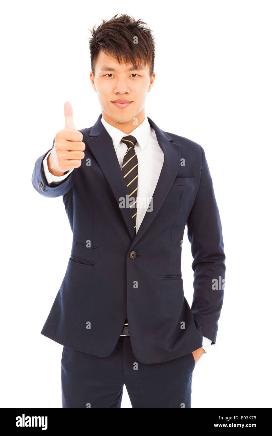 Businessman thumb hi-res stock photography and images - Alamy