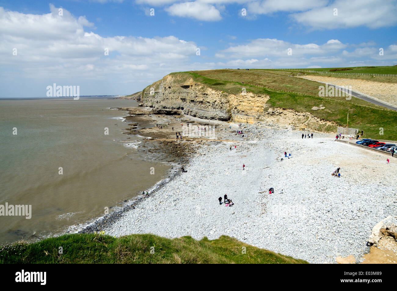 Dunraven Bay, Southerndown, Glamorgan Heritage Coast, Vale of Glamorgan ...