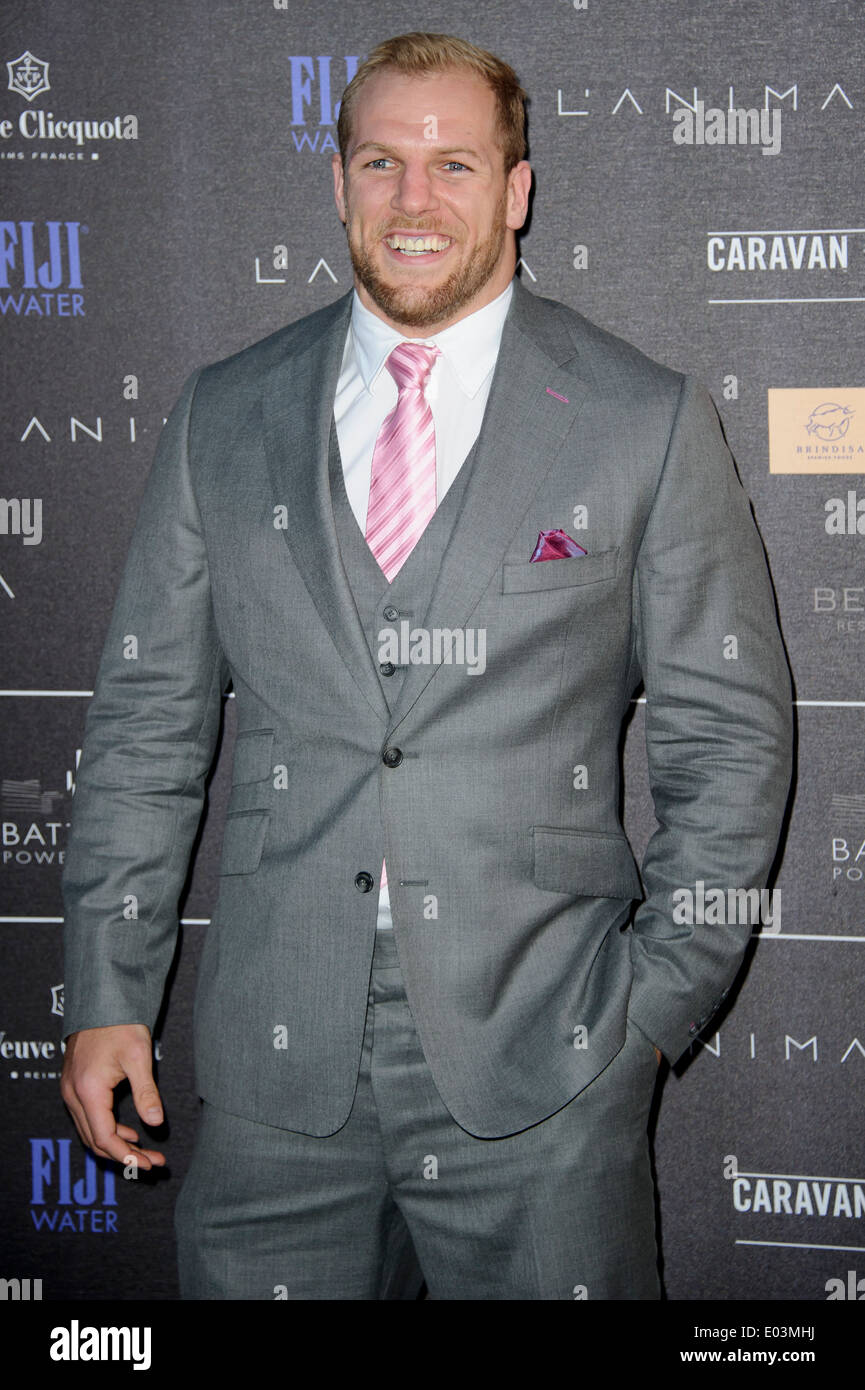 James Haskell arrives for the Battersea Power Station Annual Party ...