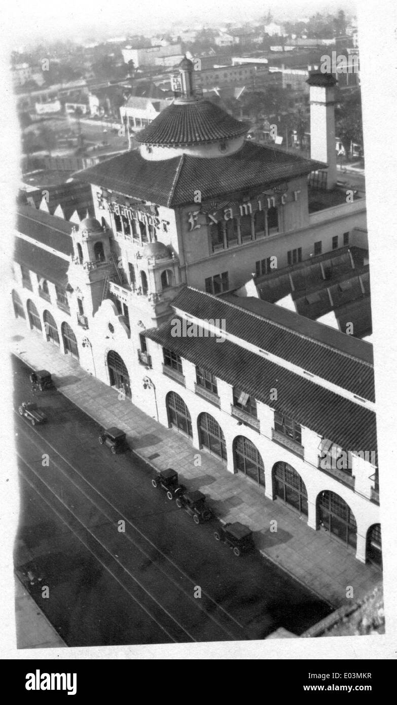 The Los Angeles Herald Examiner Building, designed by Julia Morgan in ...