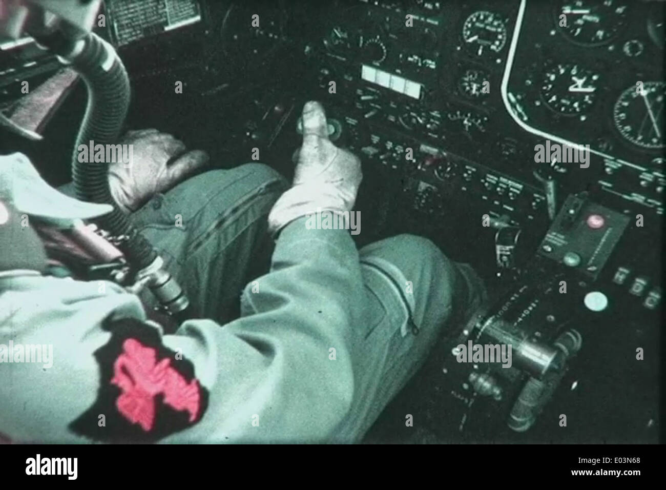 The aircraft designated F-776 is likely a modern fighter jet in a ...