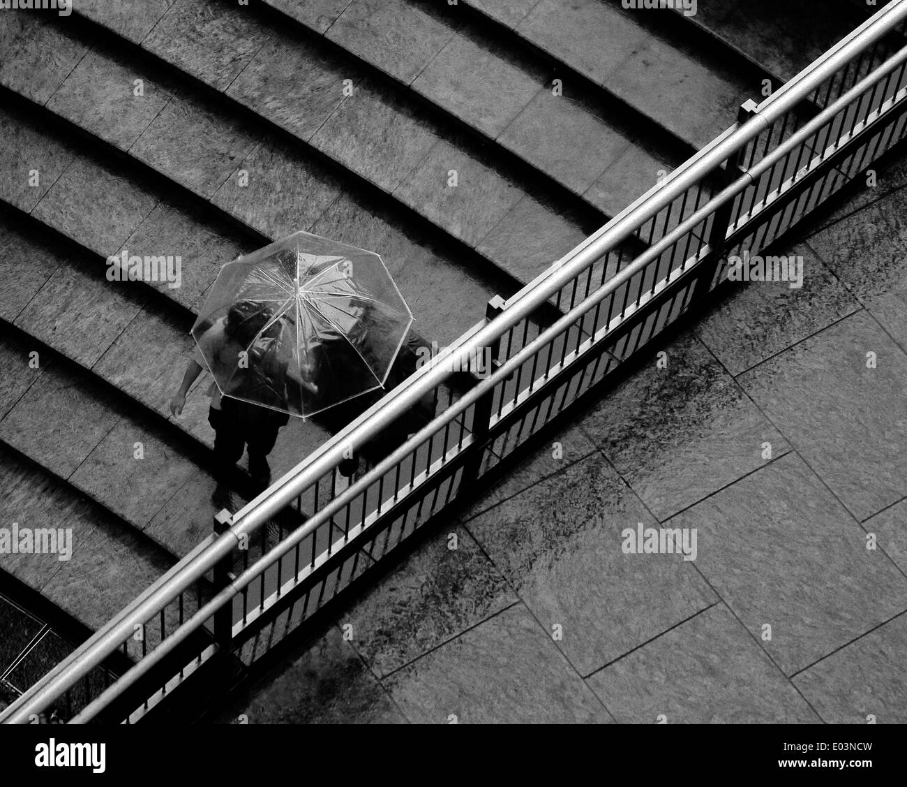Japan Fukuoka in the rain Stock Photo - Alamy