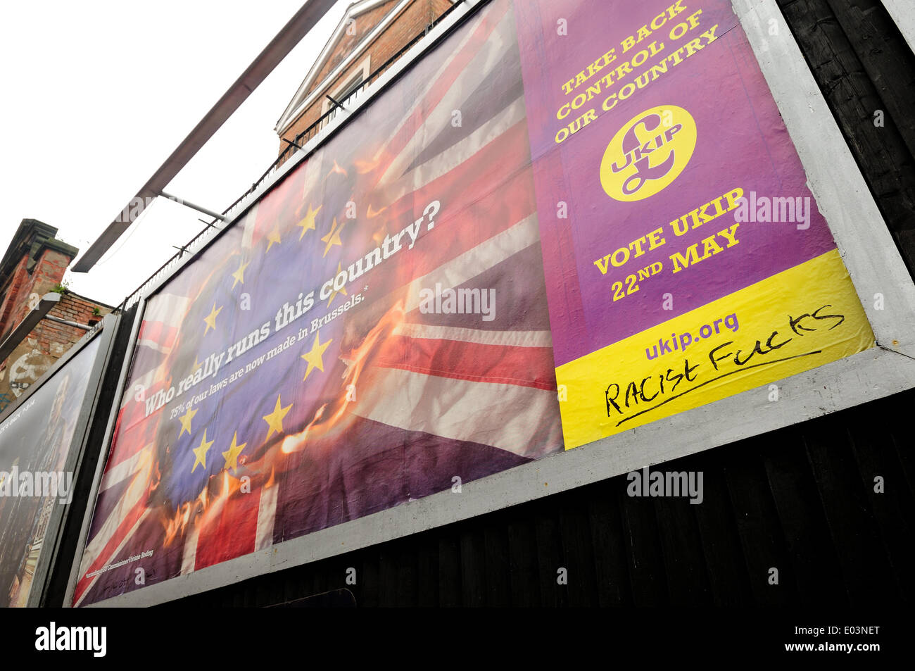 Ukip campaign poster hi-res stock photography and images - Alamy