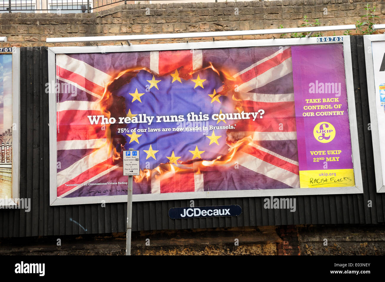 Racist advert hi-res stock photography and images - Alamy