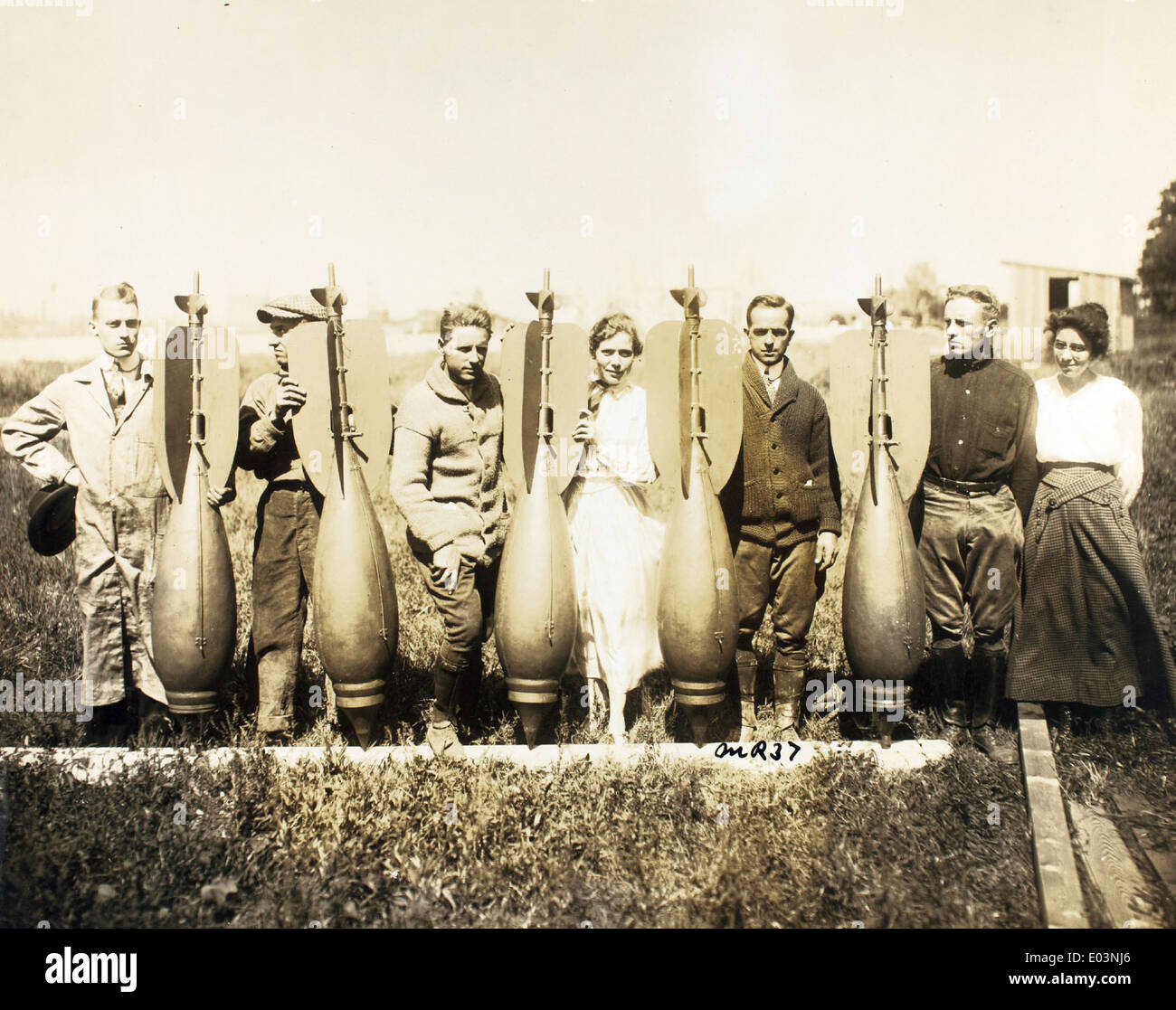 The Marlin Bombing Corps, operating from Liberty Field between 1920 and ...