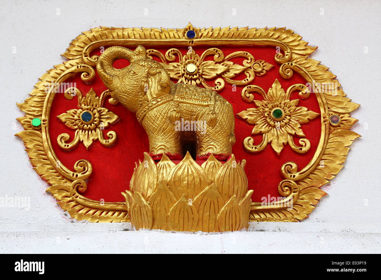 Elephant decoration hi-res stock photography and images - Alamy