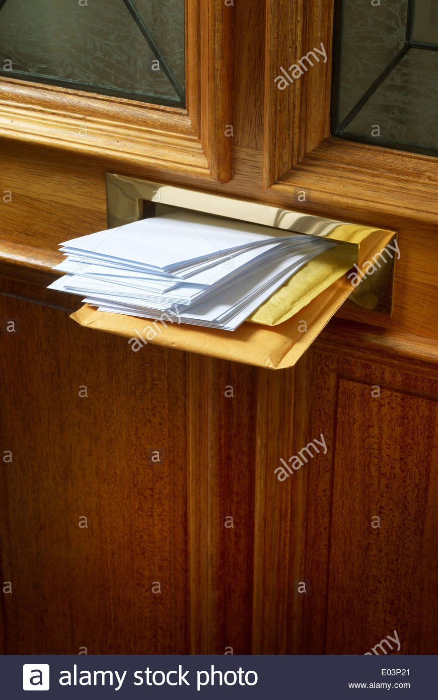 Door With Letter Box Stock Photos & Door With Letter Box Stock Images ...