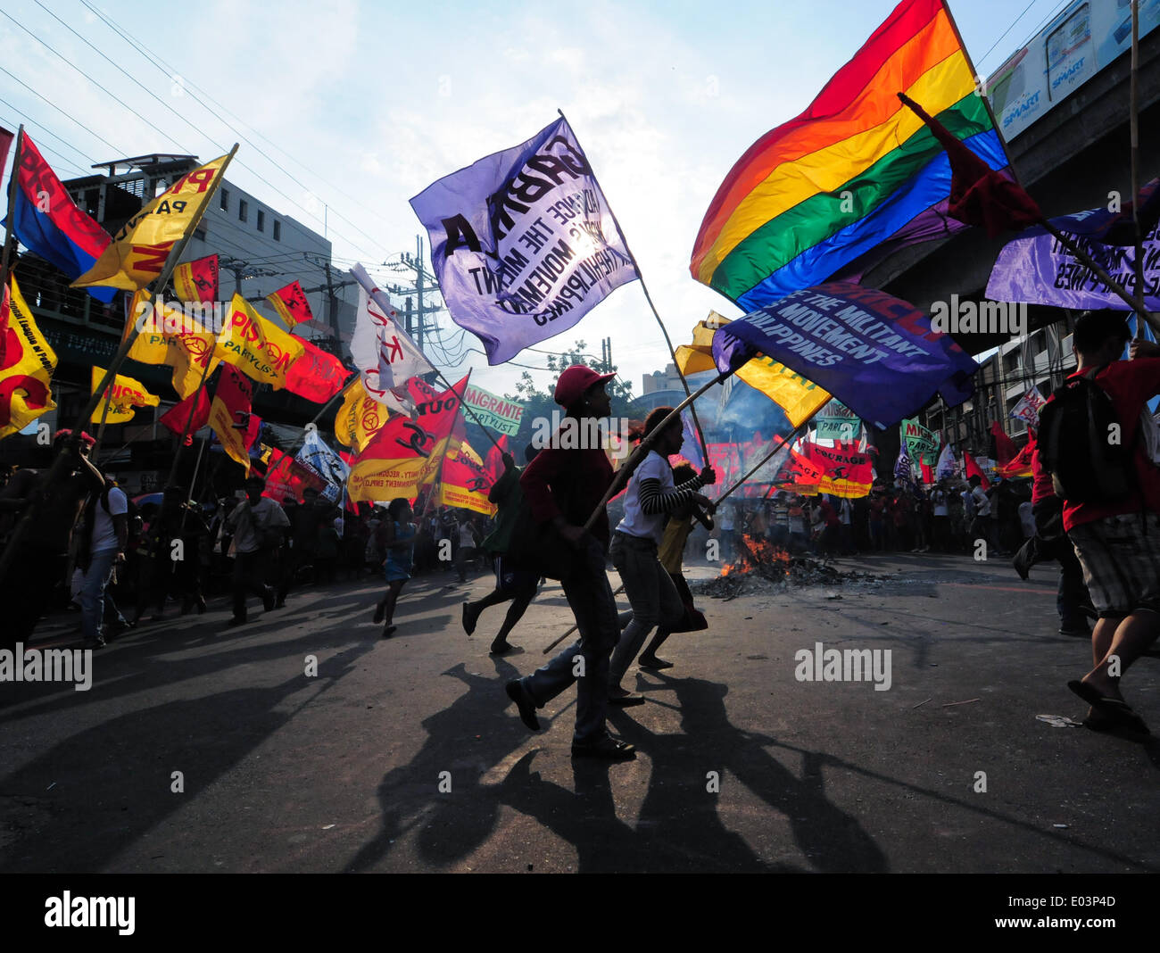 Manila, Philippines. 1st May, 2014. MANILA, Philippines - Protesters ...