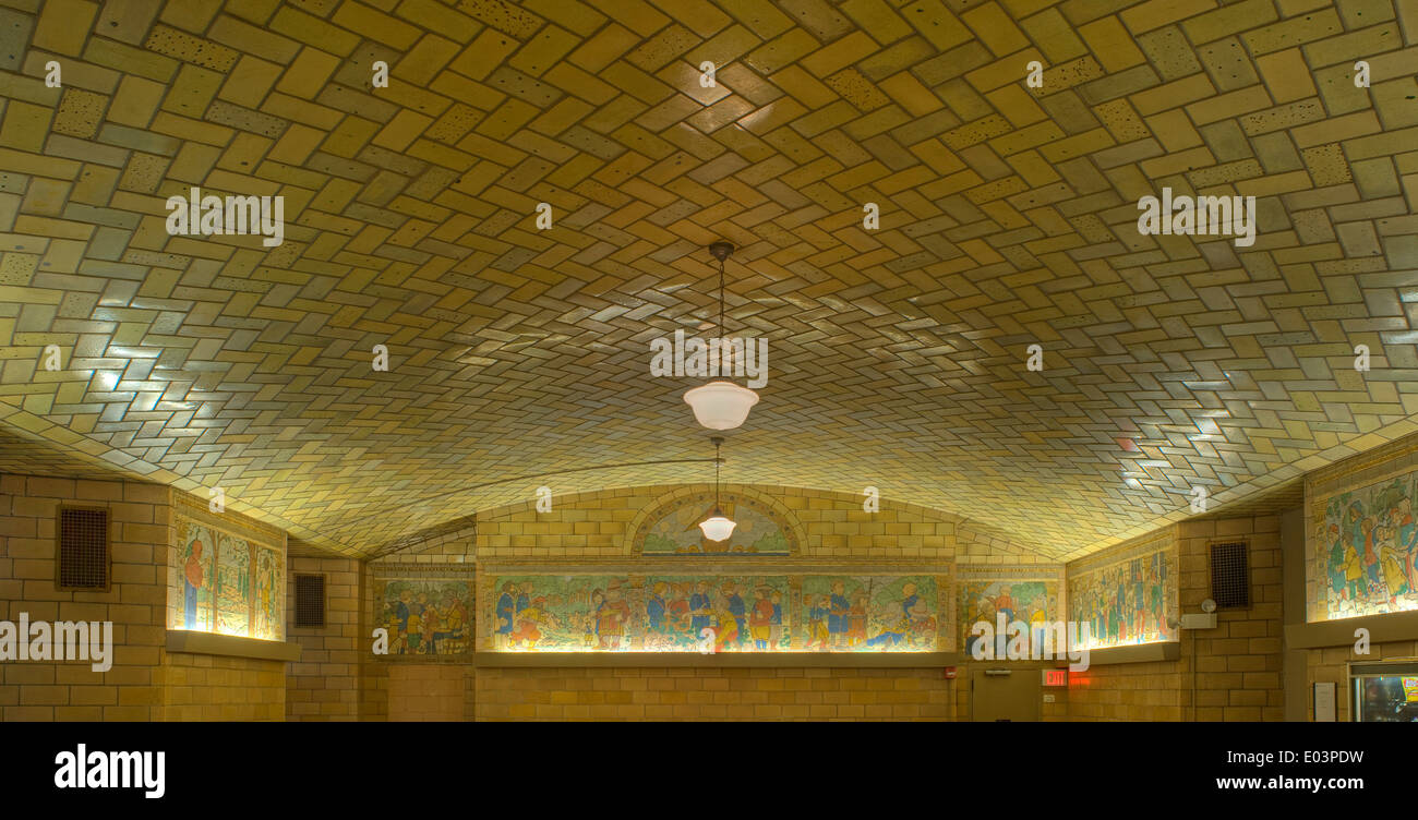 Interiors of the Forsyth Institute, Boston, Mass., built 1913 as a ...