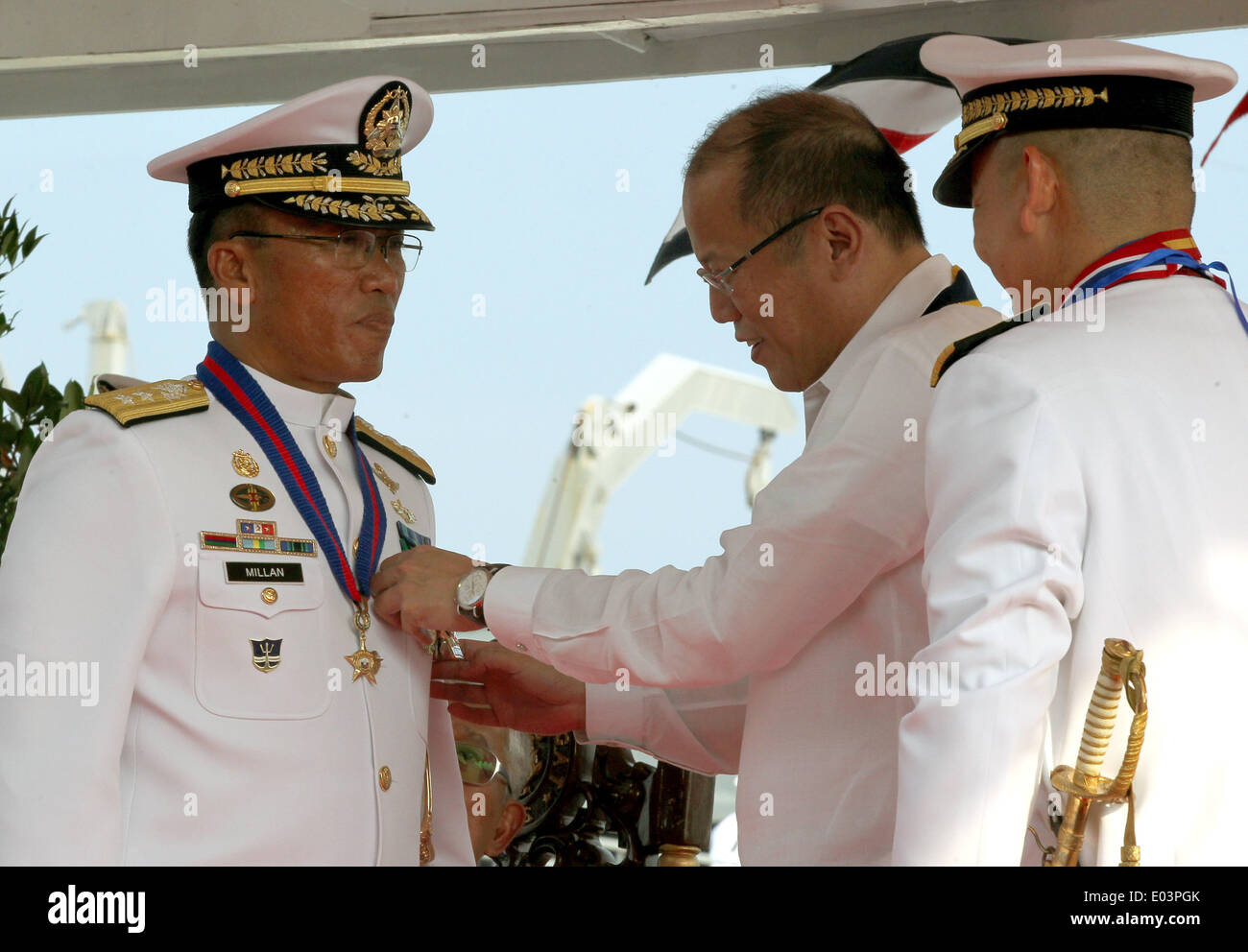 Cavite City, Philippines. 30th Apr, 2014. President Benigno S. Aquino ...