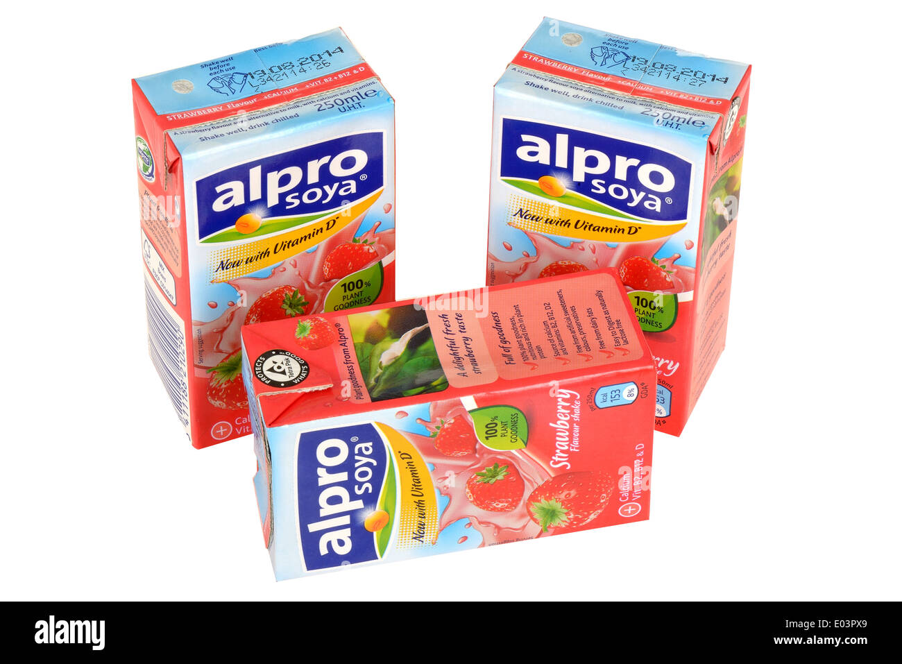 Soya milk alpro hi-res stock photography and images - Alamy