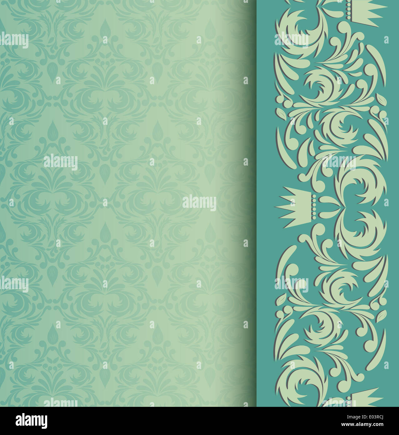 Damask Pattern Invitations