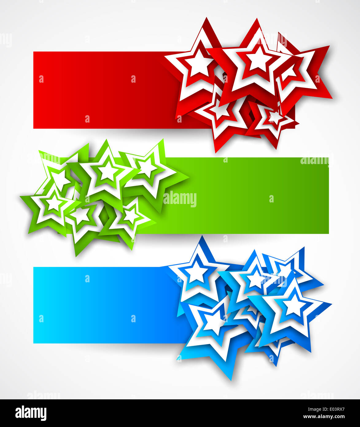 Vector set of stars hi-res stock photography and images - Alamy